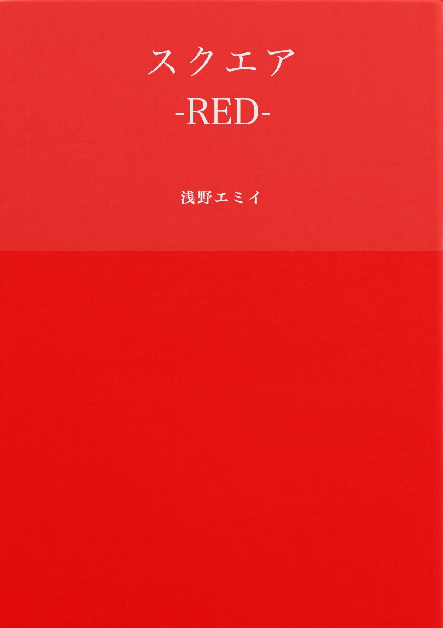 BCCKS / ブックス - 『スクエア-RED-』浅野エミイ著