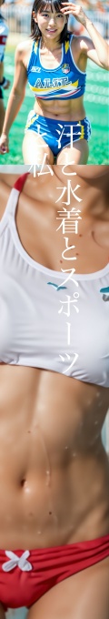 BCCKS / ブックス - 『汗と水着とスポーツと私』妄想AI美女写真集vol.3 陸上 水泳 満載